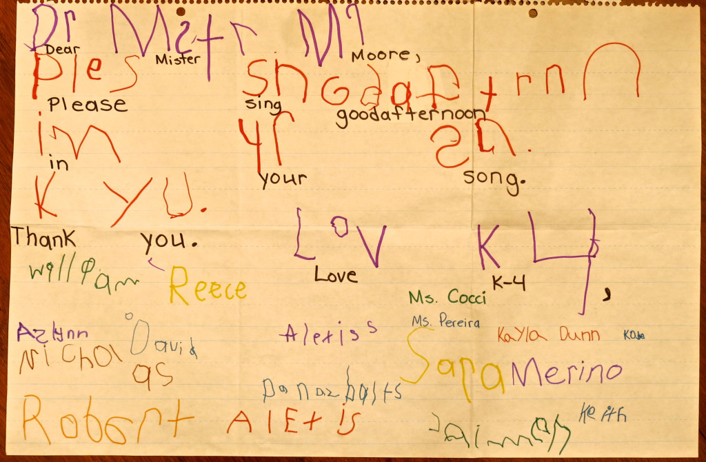 Revising ‘Good Morning’ for an afternoon pre-K class | We Love Thomas Moore